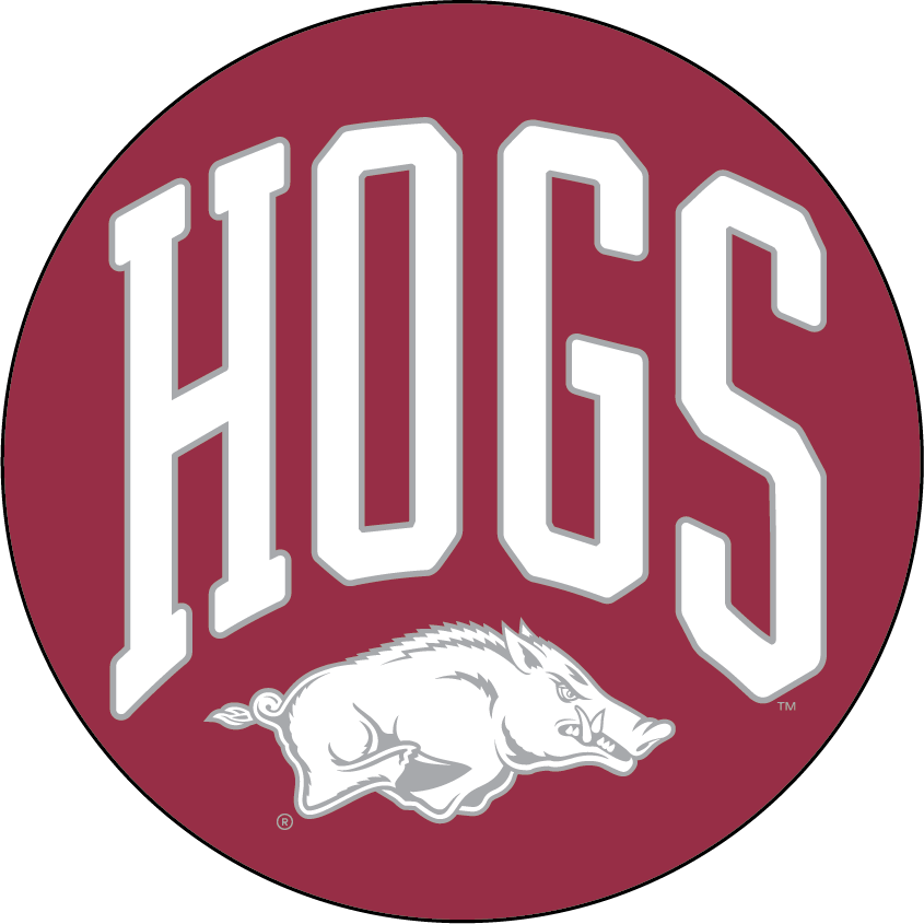 3" Razorback Game Day Button – Houndstooth Clothing Company